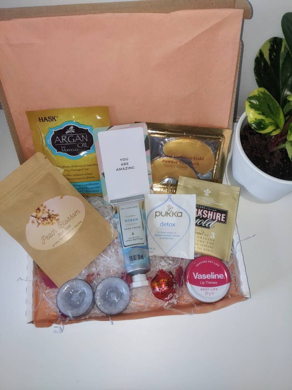 VIP De-stress Box Pamper Letterbox Gift Hug In A Box | Etsy