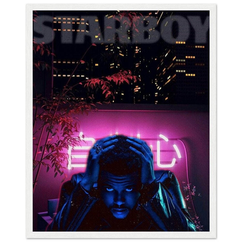 The Weeknd Starboy Poster - Etsy
