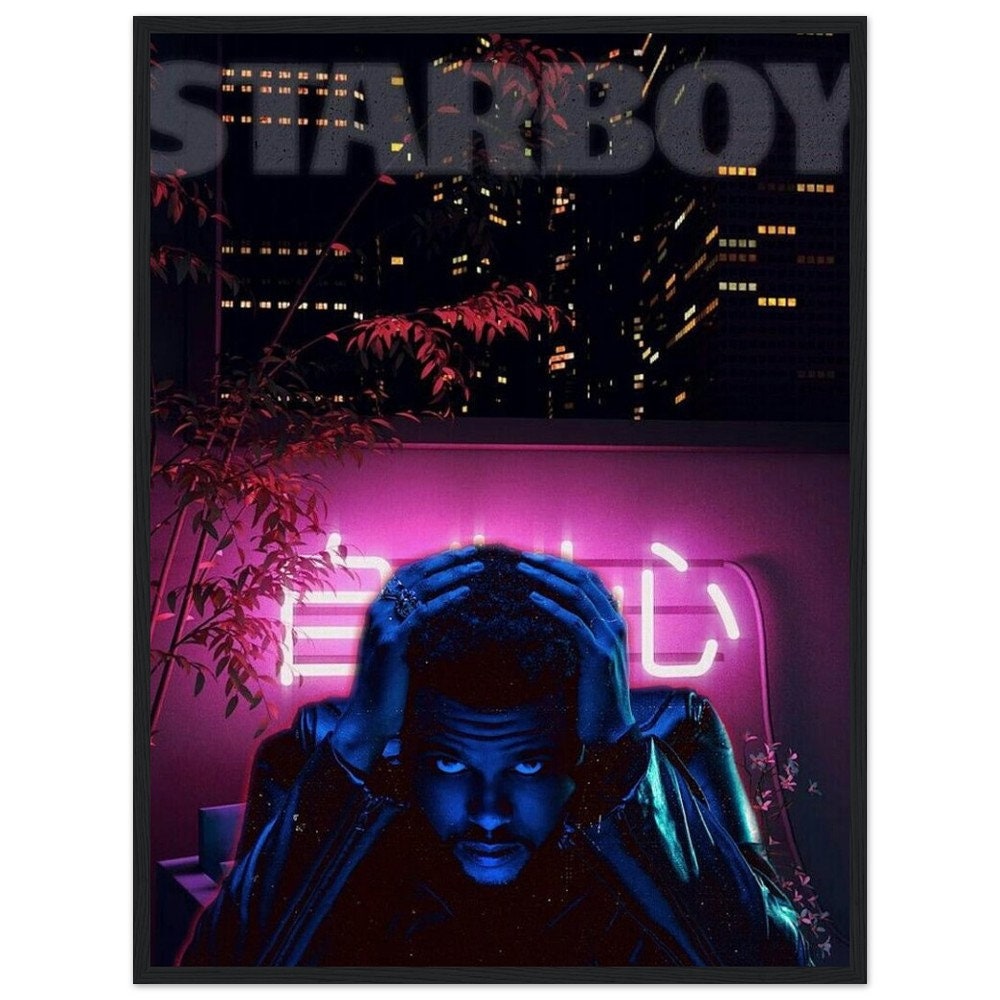 The Weeknd Starboy Poster - Etsy