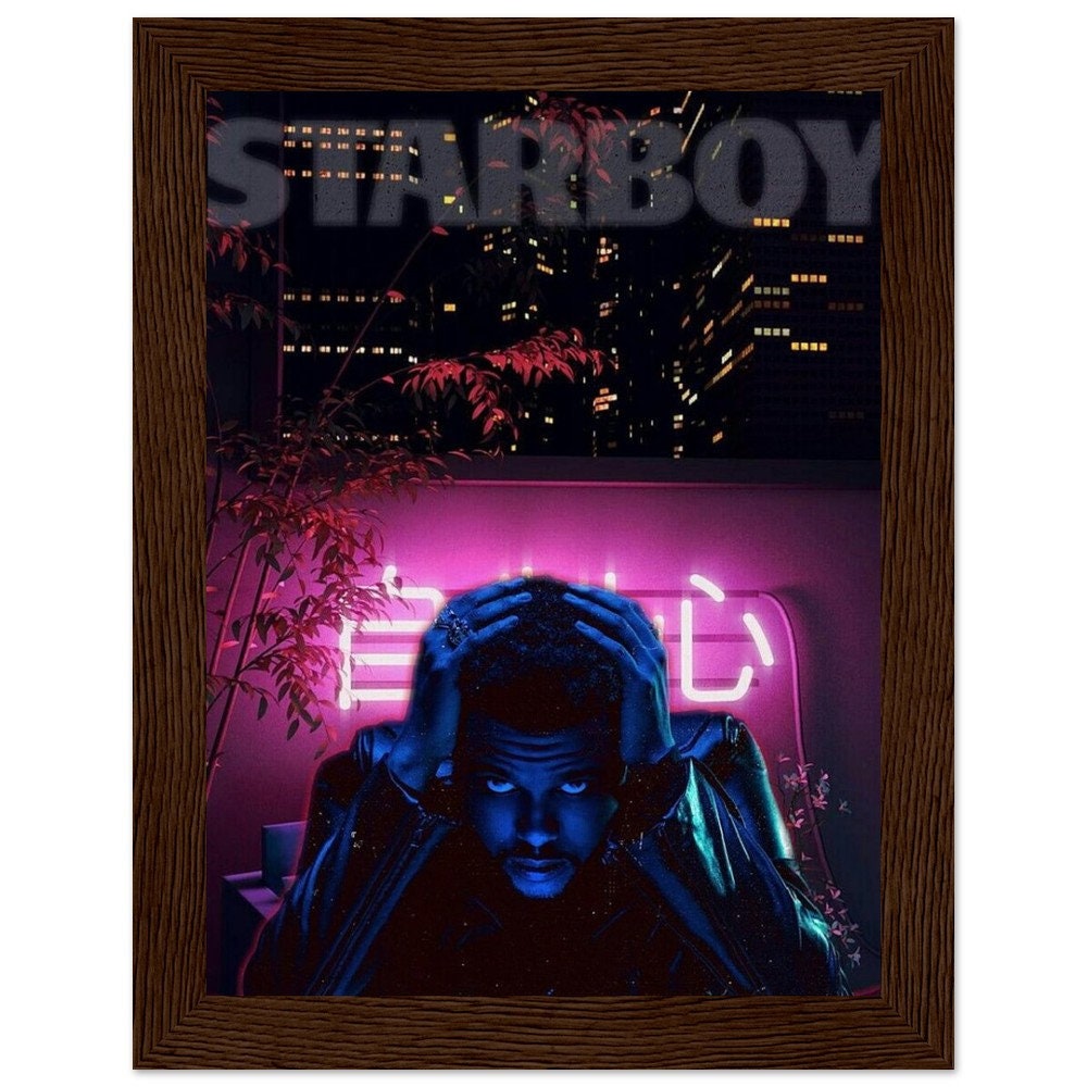 The Weeknd Starboy Poster - Etsy