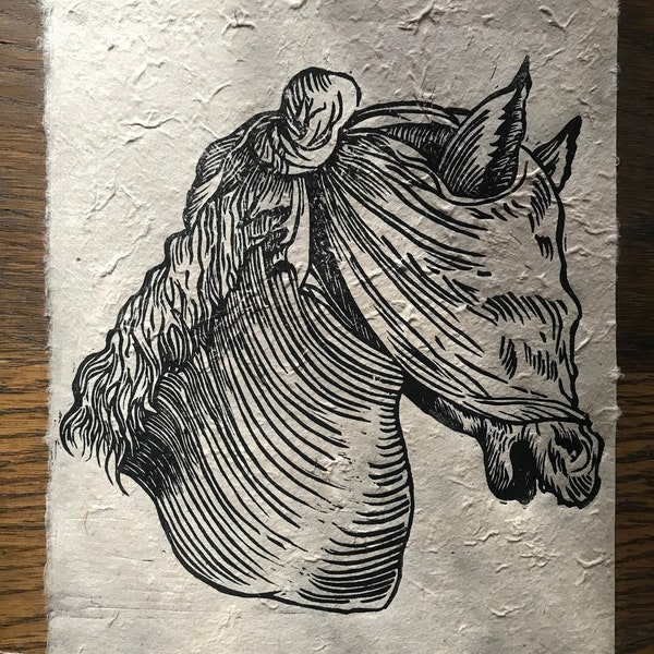 Linocut Woodcut - Etsy
