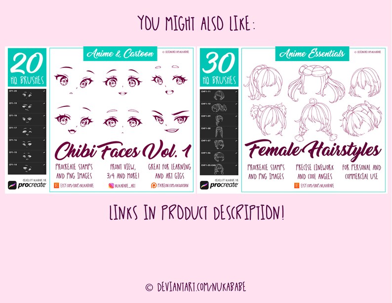 Procreate Chibi Base Chibi Pose Anime Chibi Stamp Guide Etsy 