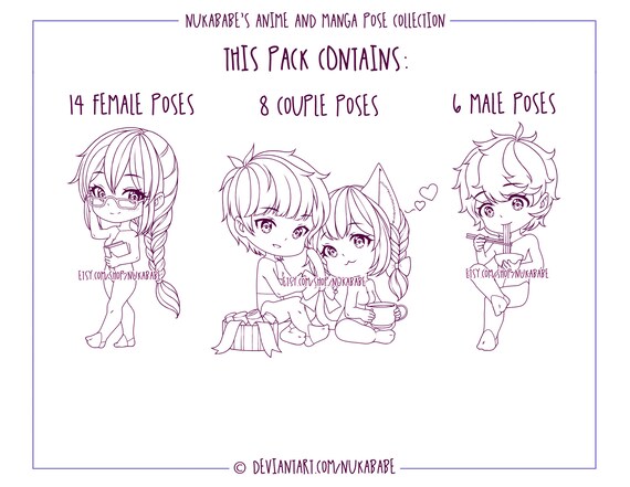 Chibi Base With Hair