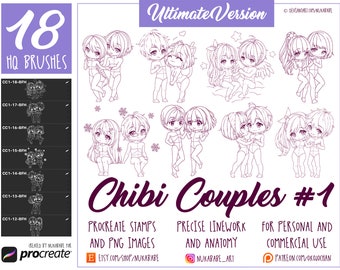 Chibi Couple Base - Etsy