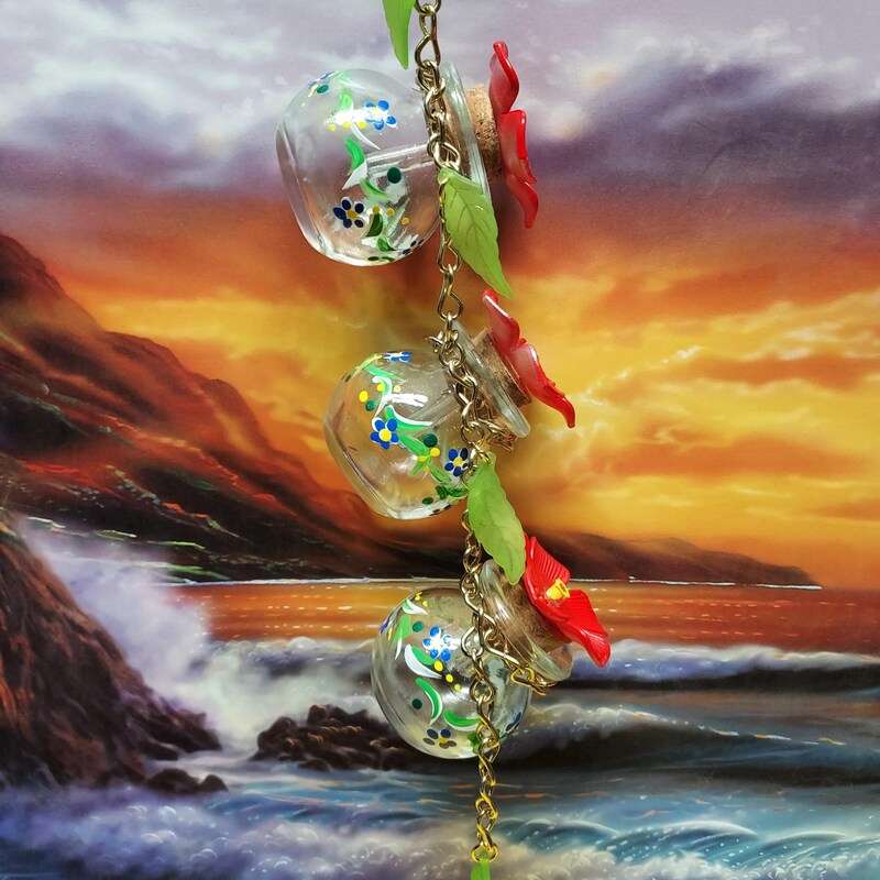 Glass Hummingbird Feeder - Etsy