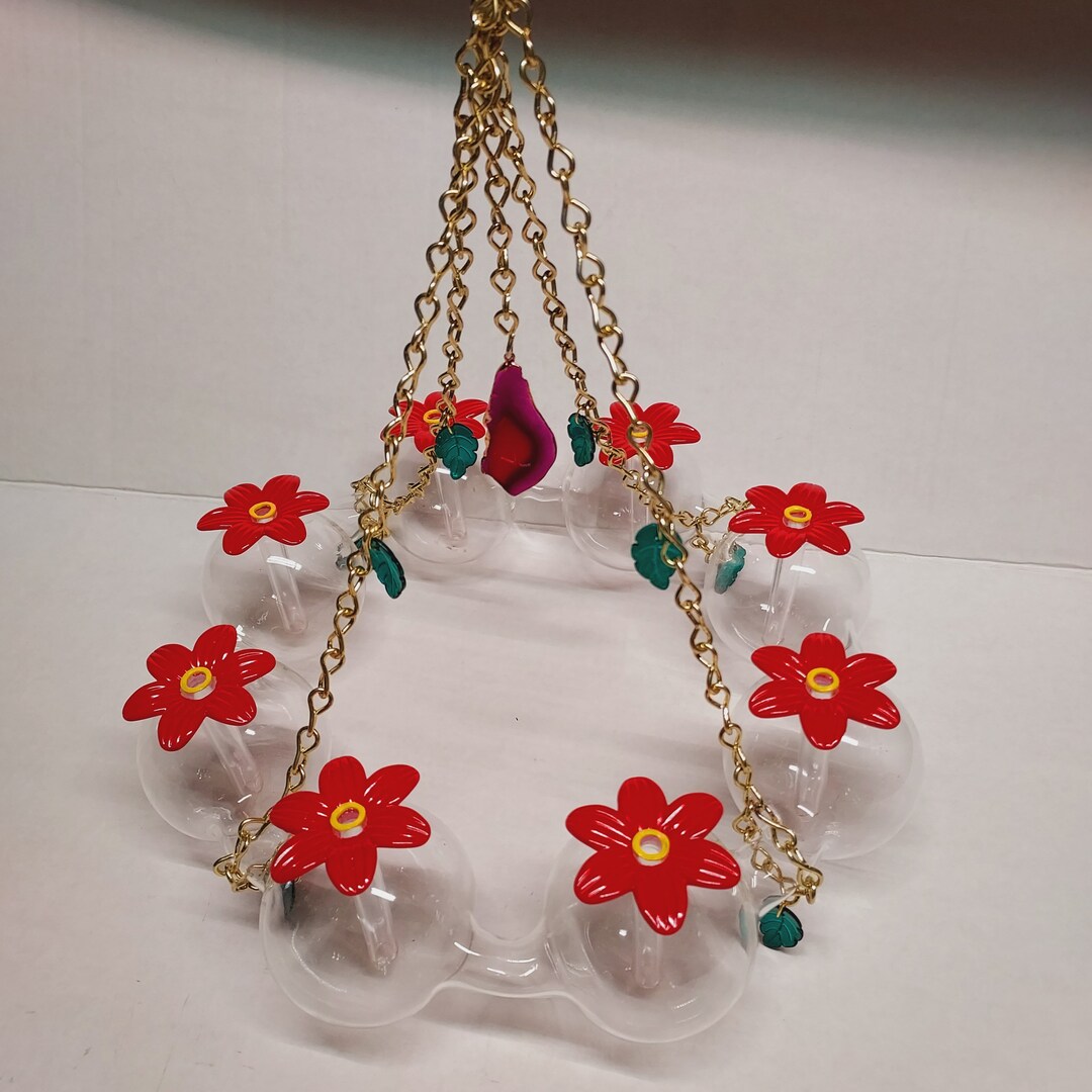 Hummingbird Feeder cir8 - Etsy
