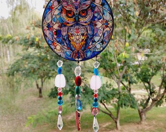 Handmade Suncatcher 12 Scroll - Etsy