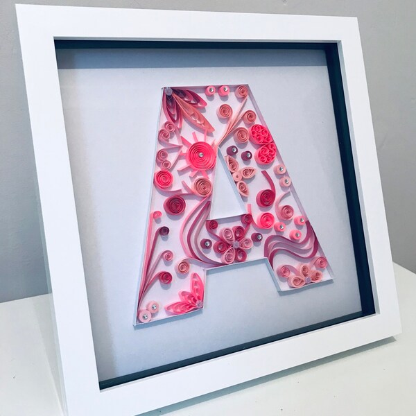 Quilled Initial - Etsy