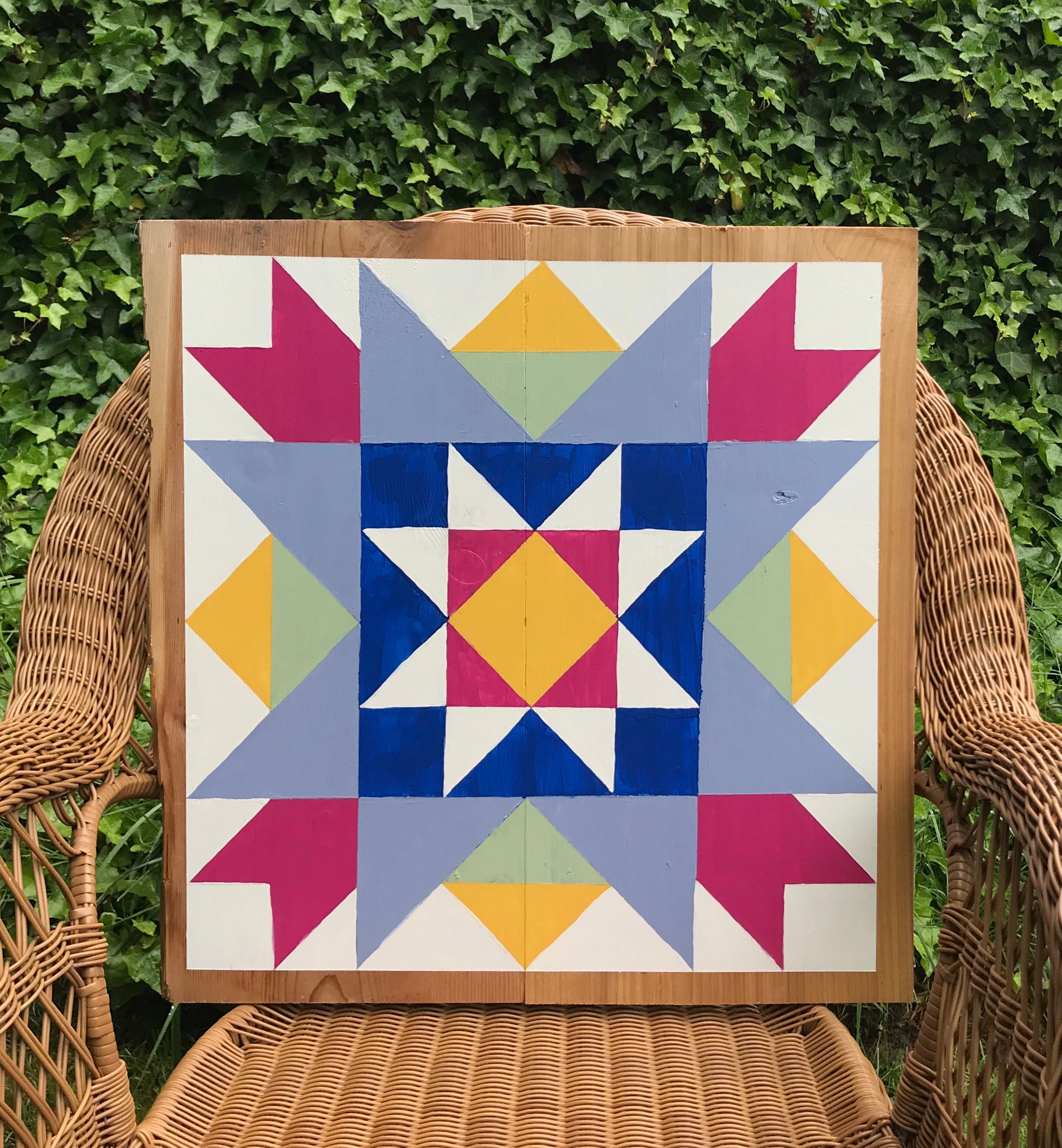 Barn Quilt Spring Time - Etsy