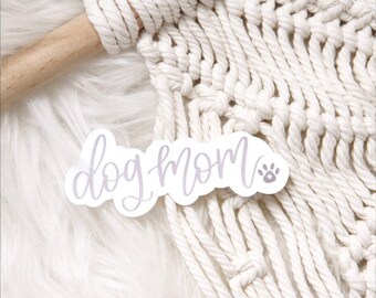 Dog Mom Decal - Etsy