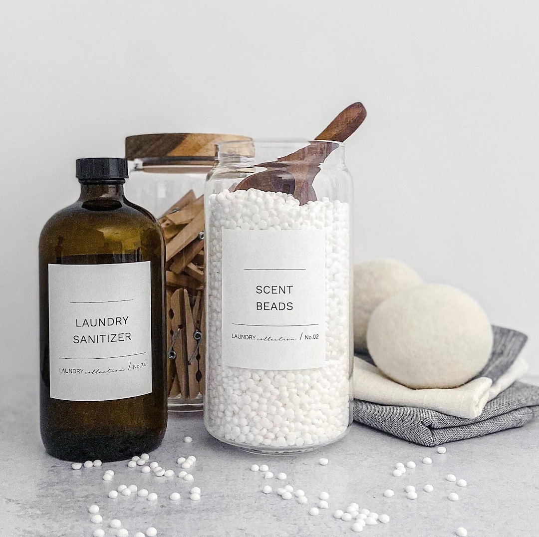 Laundry Labels for Storage Containers | Waterproof Laundry Room ...