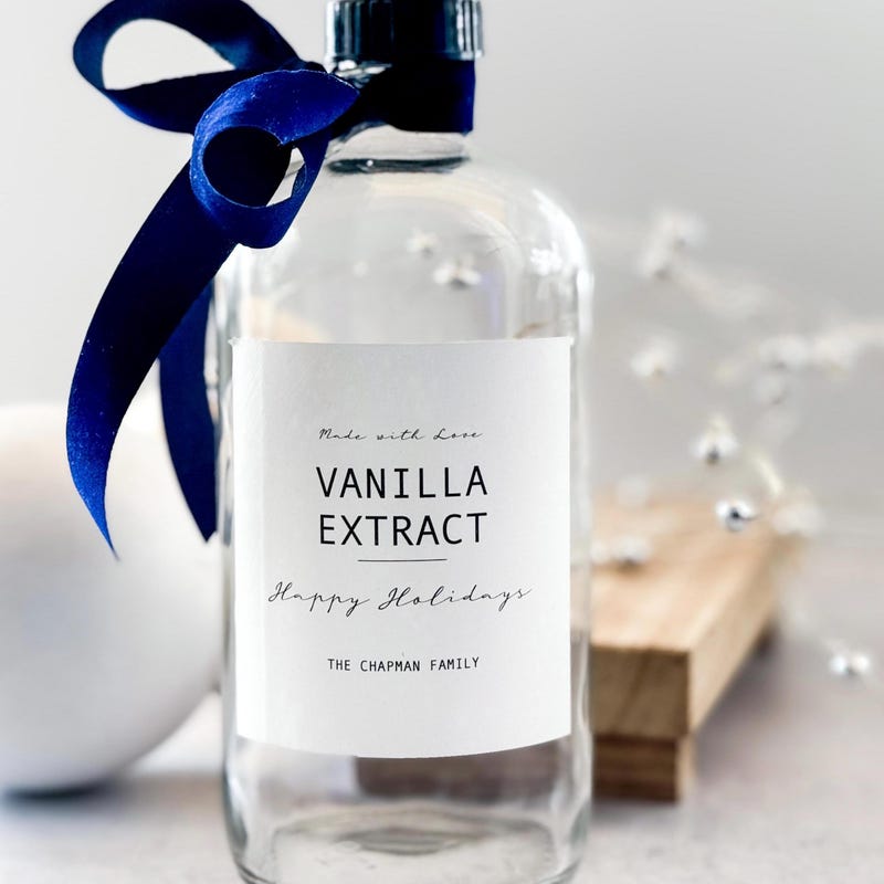 Vanilla Labels - Etsy