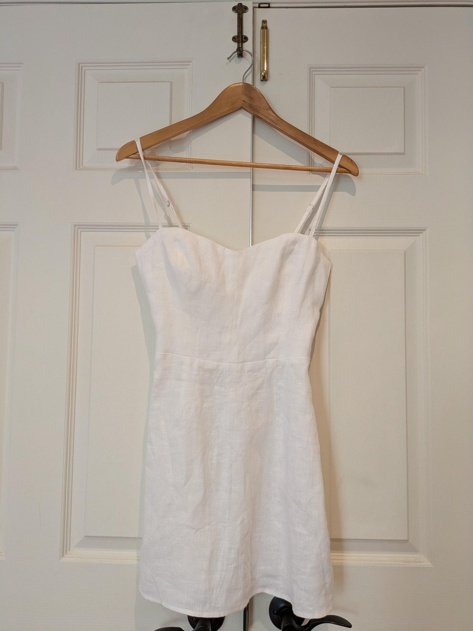 Reformation Roake White Mini Dress - Etsy