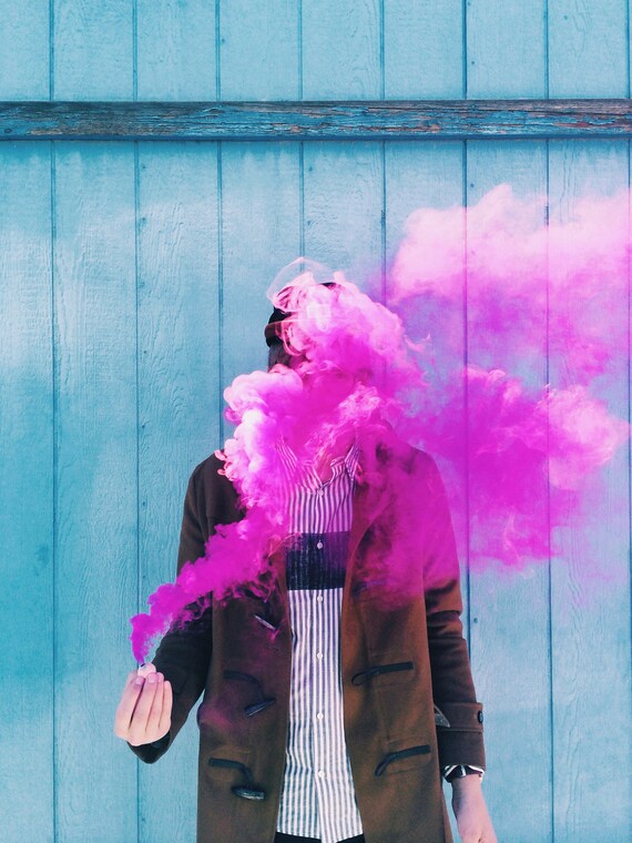 Smoke Bomb Art