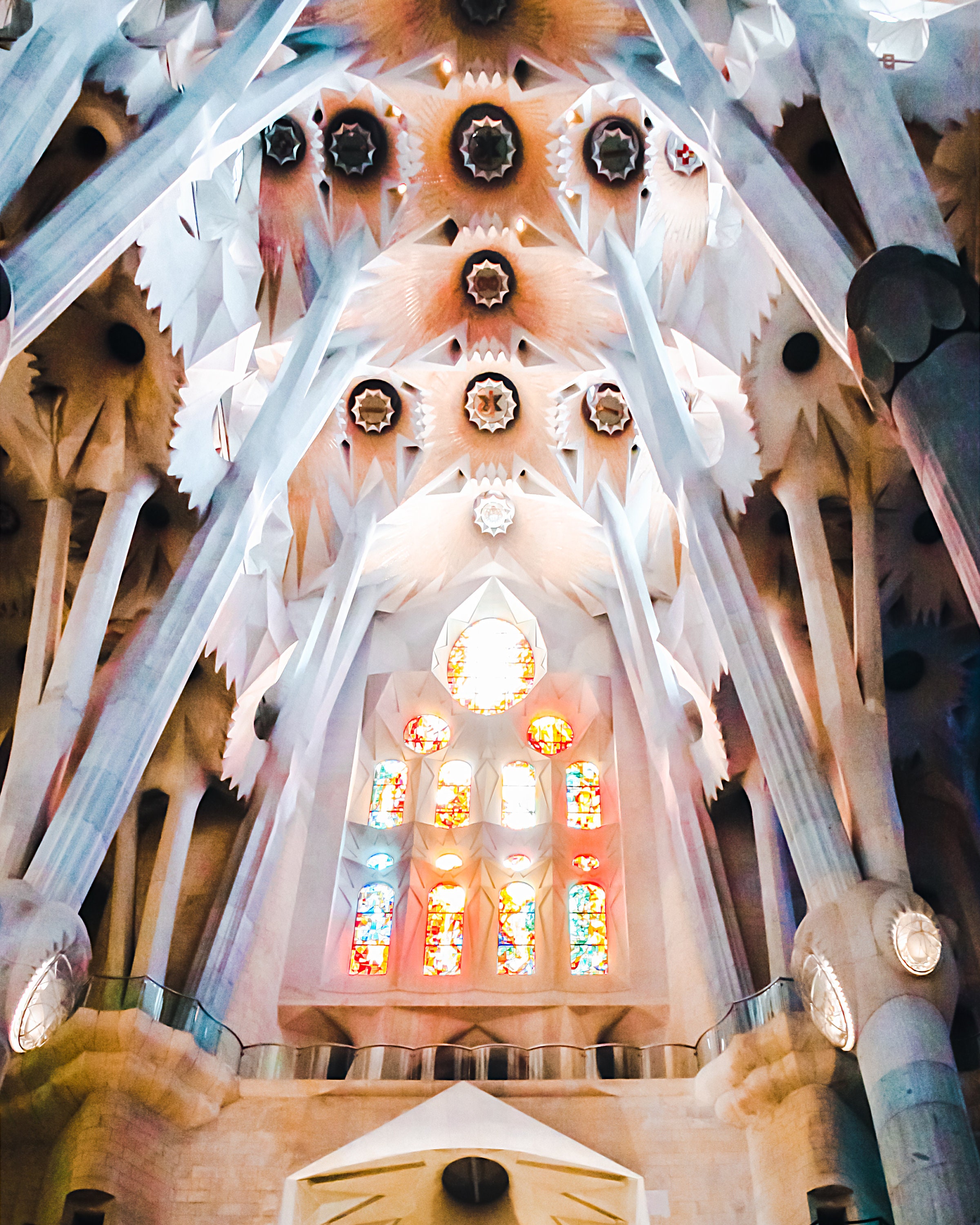La Sagrada Familia by Gaudi - Barcelona Architecture Art Print - Spain ...