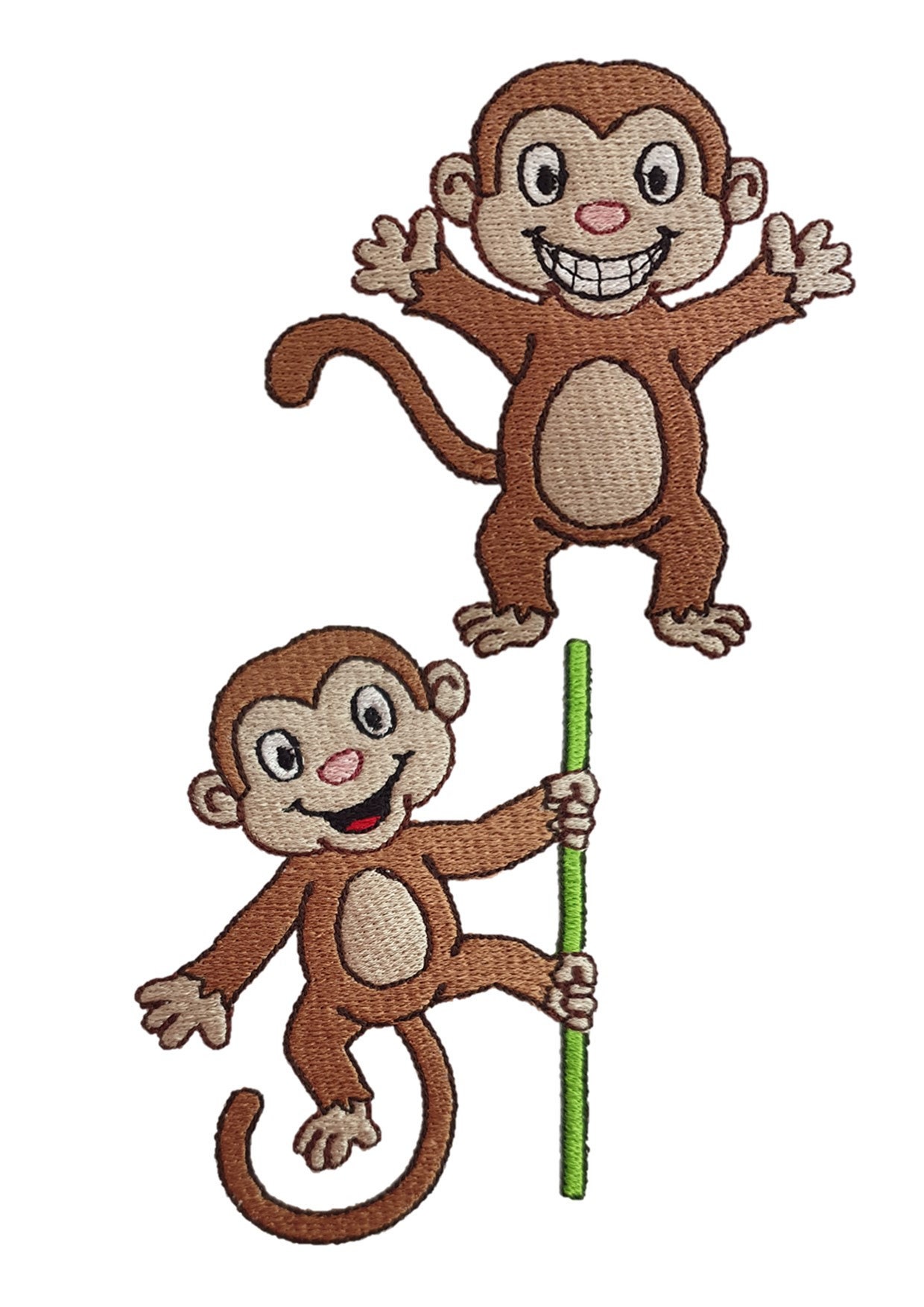 Cheeky Monkey Set of 10 Filled Stitch Machine Embroidery Designs - Etsy