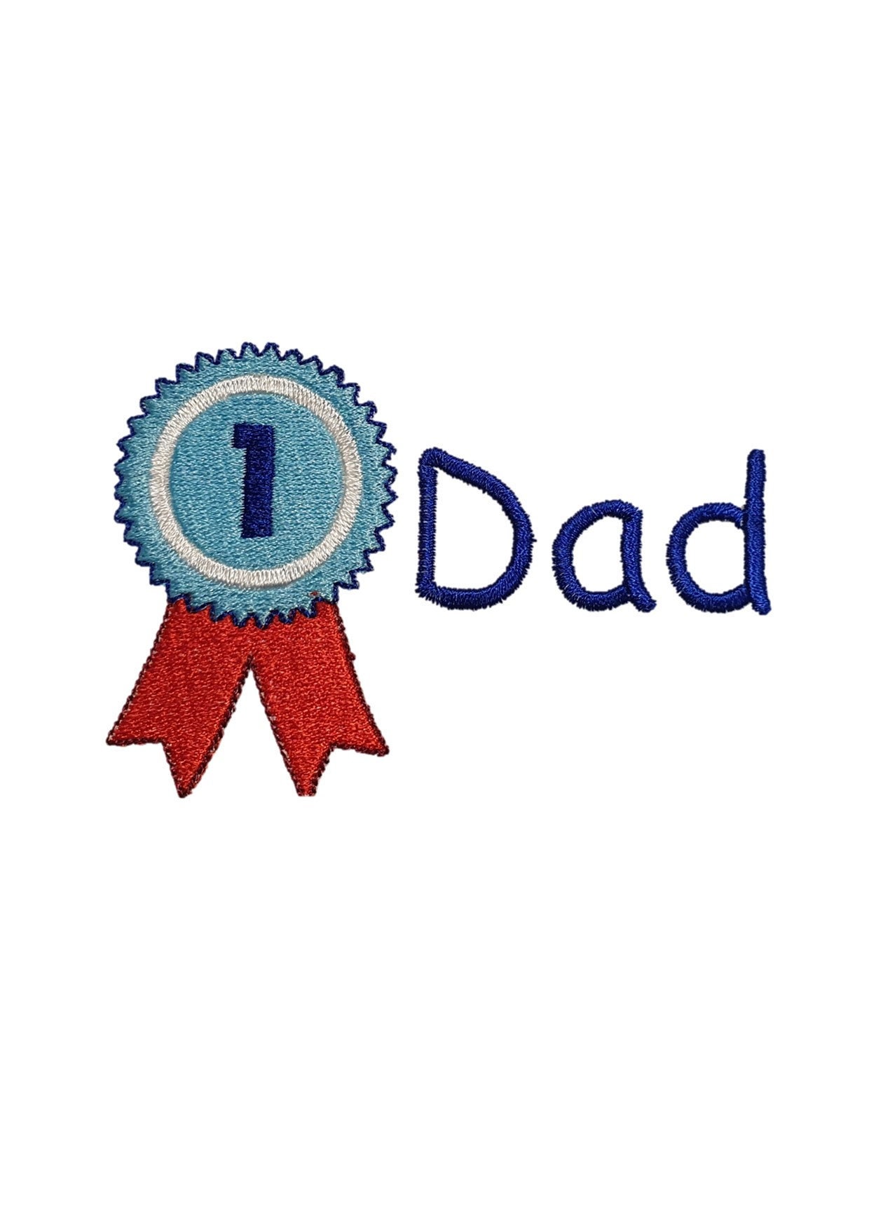 1 Dad Filled Stitched Machine Embroidery Design/ Father's Day Design ...