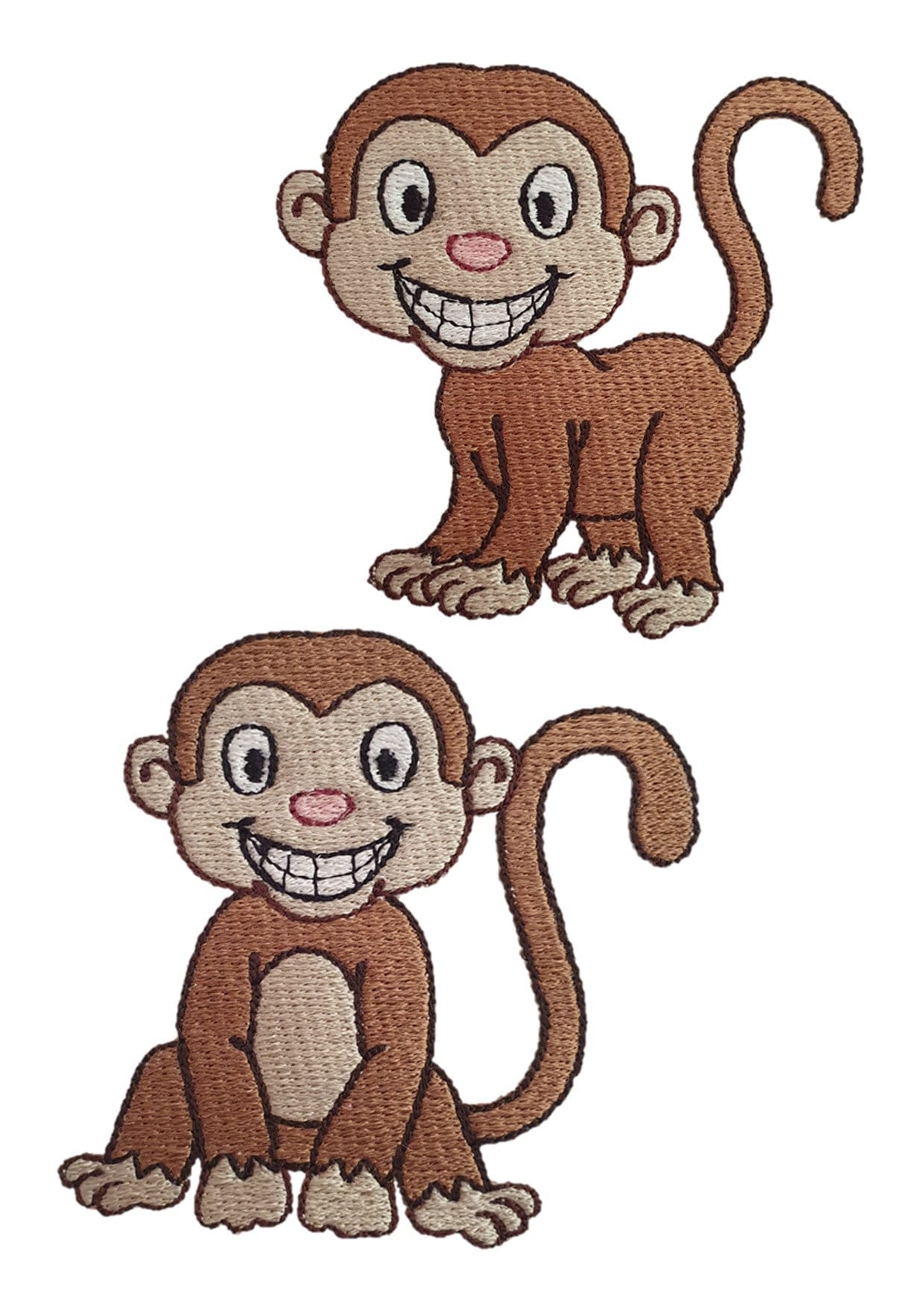Cheeky Monkey Set of 10 Filled Stitch Machine Embroidery Designs - Etsy