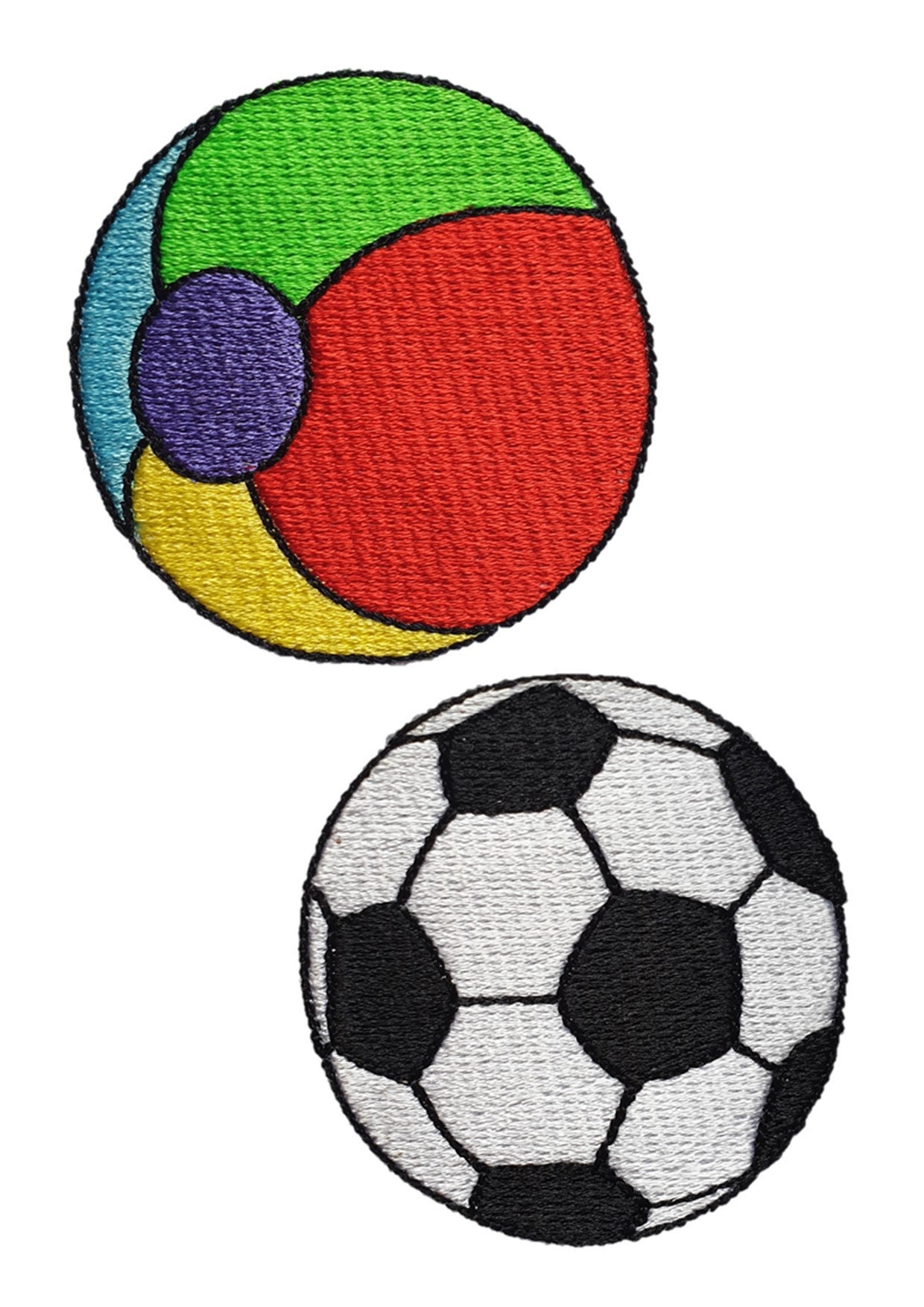 Balls Set of 10 Filled Stitch Machine Embroidery Designs/sports Balls ...