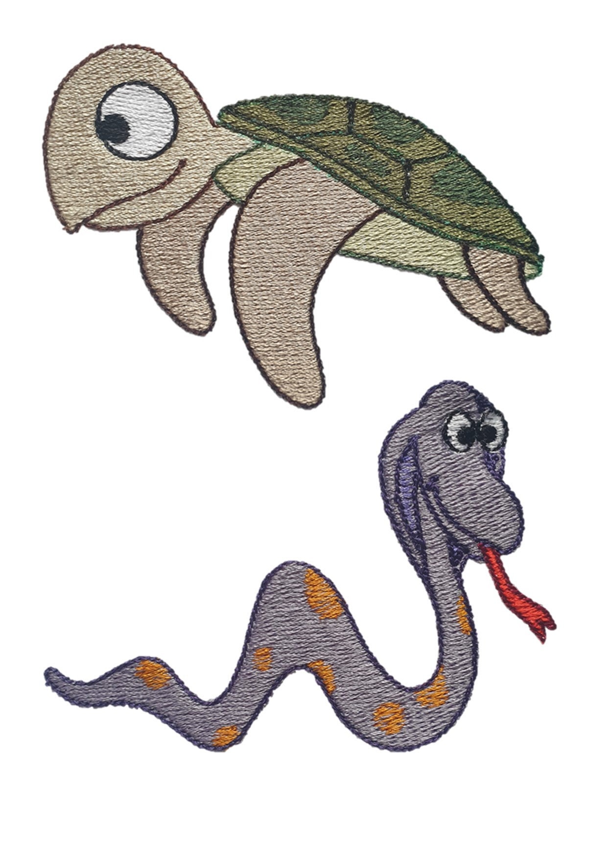 Ectotherms Set of 10 Filled Stitch Machine Embroidery Designs/reptiles ...