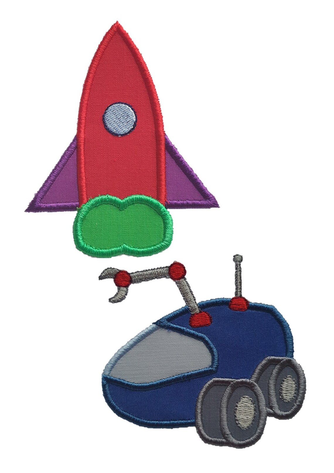 Outer Space Applique Set of 10 Machine Embroidery Designs - Etsy