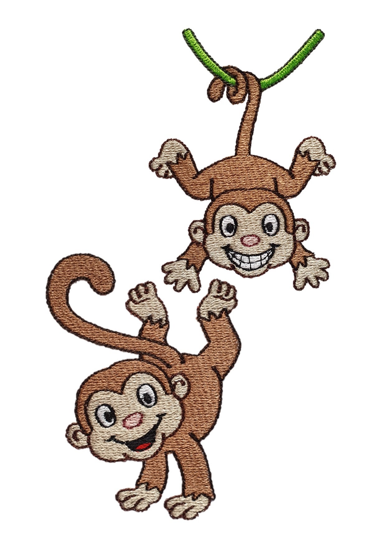 Cheeky Monkey Set of 10 Filled Stitch Machine Embroidery Designs - Etsy