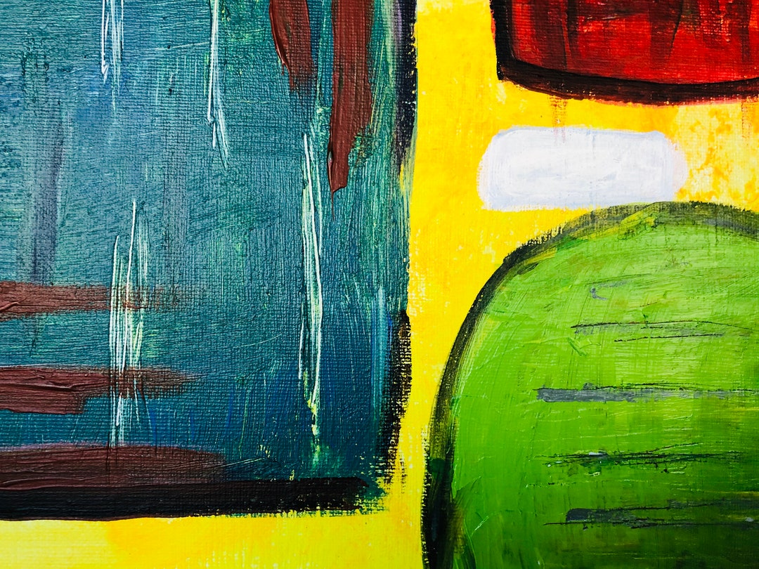 Abstract Bold Colors Art, Modern Art, Contemporary Art, Modern ...