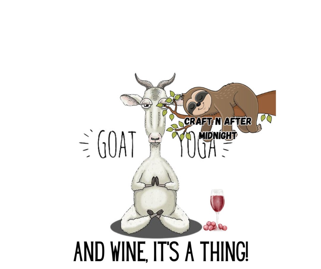 Goat Yoga PNG Digital File Only - Etsy