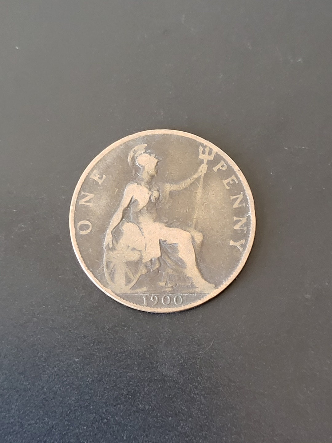 1900 Victorian Penny - 3.1 Cm Diameter - 1d - Etsy