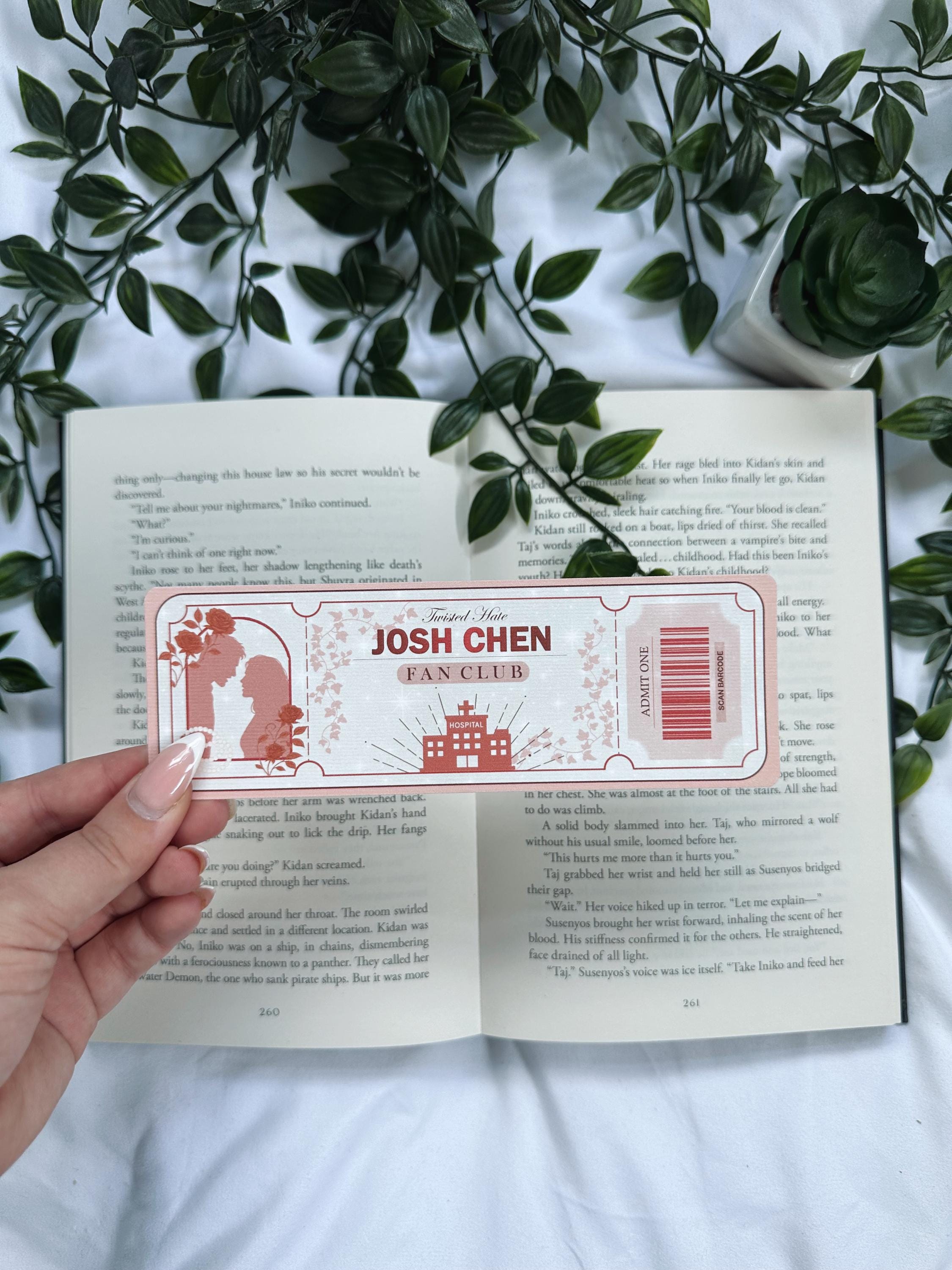 TWISTED Series Inspired Ticket Bookmarks | Love | Games | Hate | Lies ...