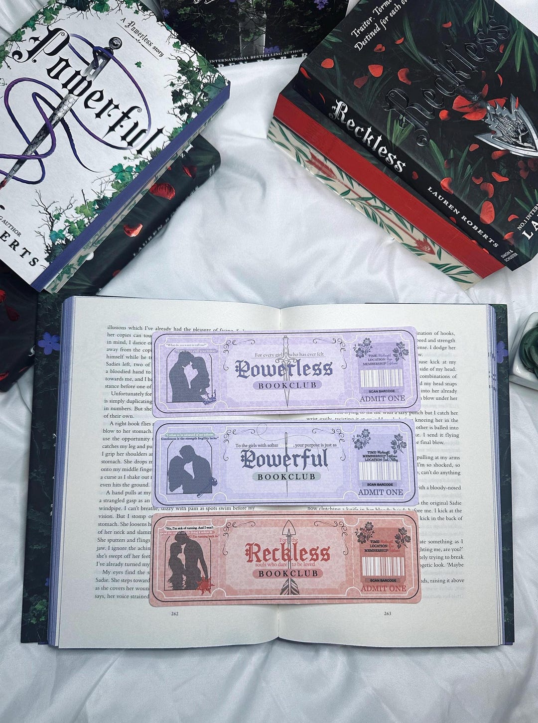 Powerless Trilogy Novellas Powerless Powerful Reckless - Etsy