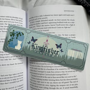 Quicksilver Inspired Bookmark | Fanclub - Etsy