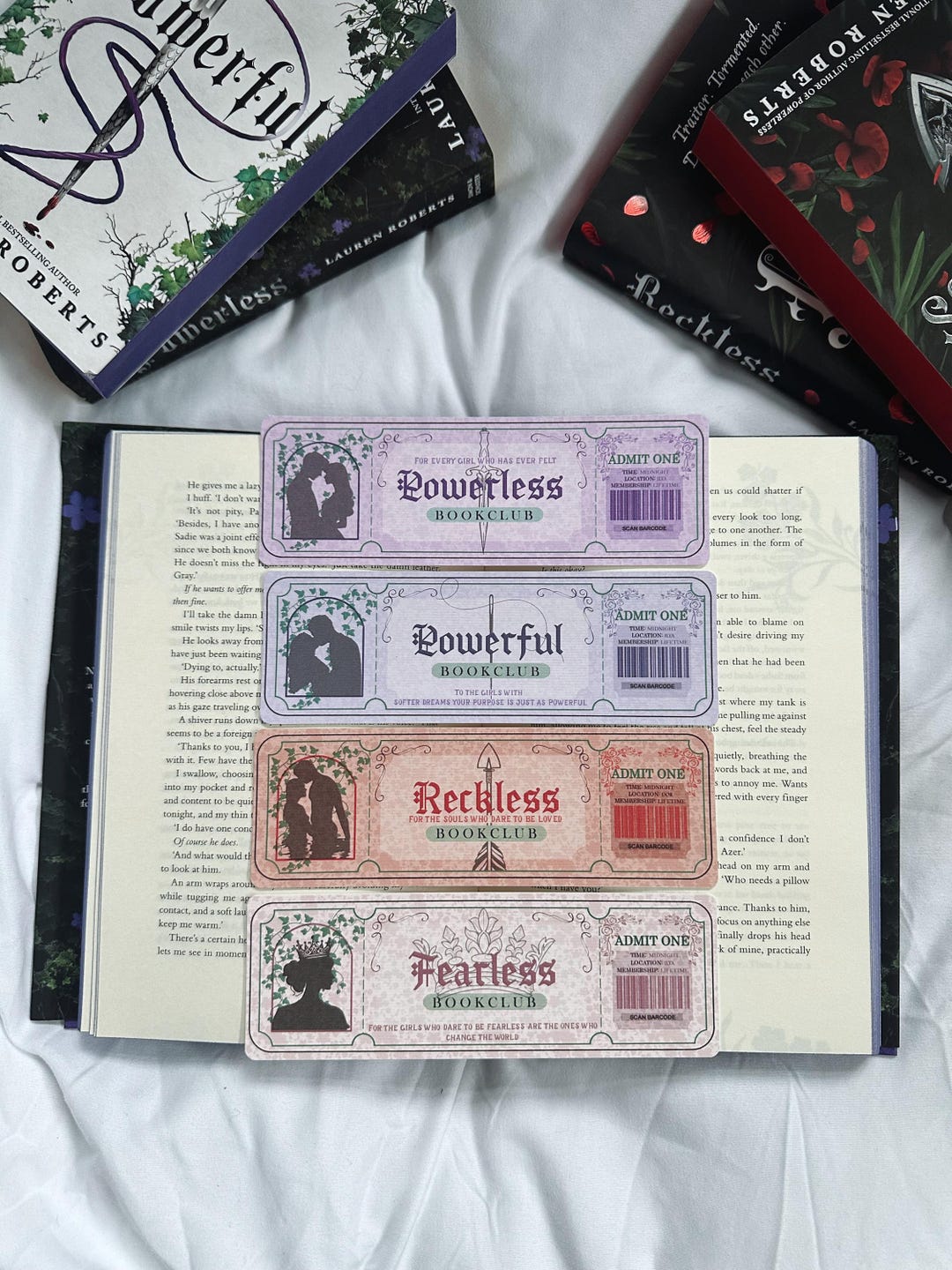 Powerless Inspired Bookmarks | Powerless | Powerful | Reckless ...