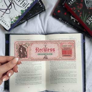 Powerless Inspired Bookmarks | Powerless | Powerful | Reckless ...