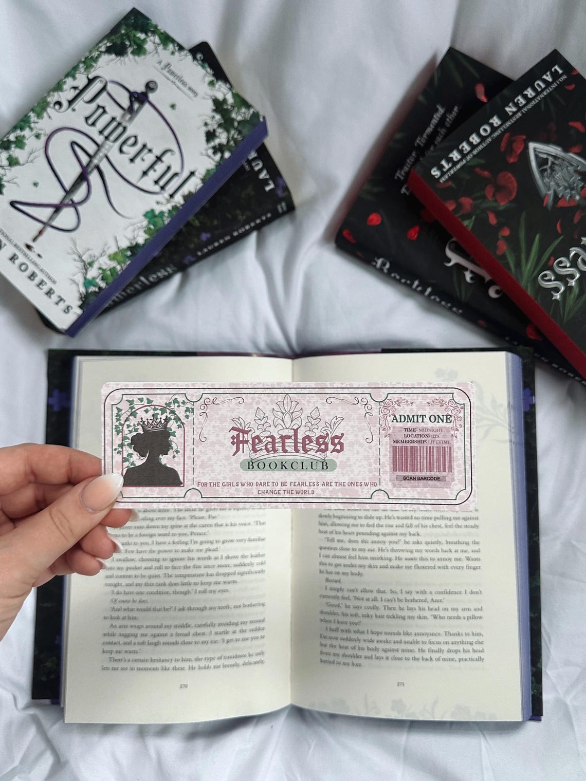 Powerless Inspired Bookmarks | Powerless | Powerful | Reckless ...