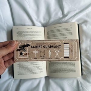 Fourth Wing Inspired Bookmarks | Riders Quadrant | Scribe Quadrant ...