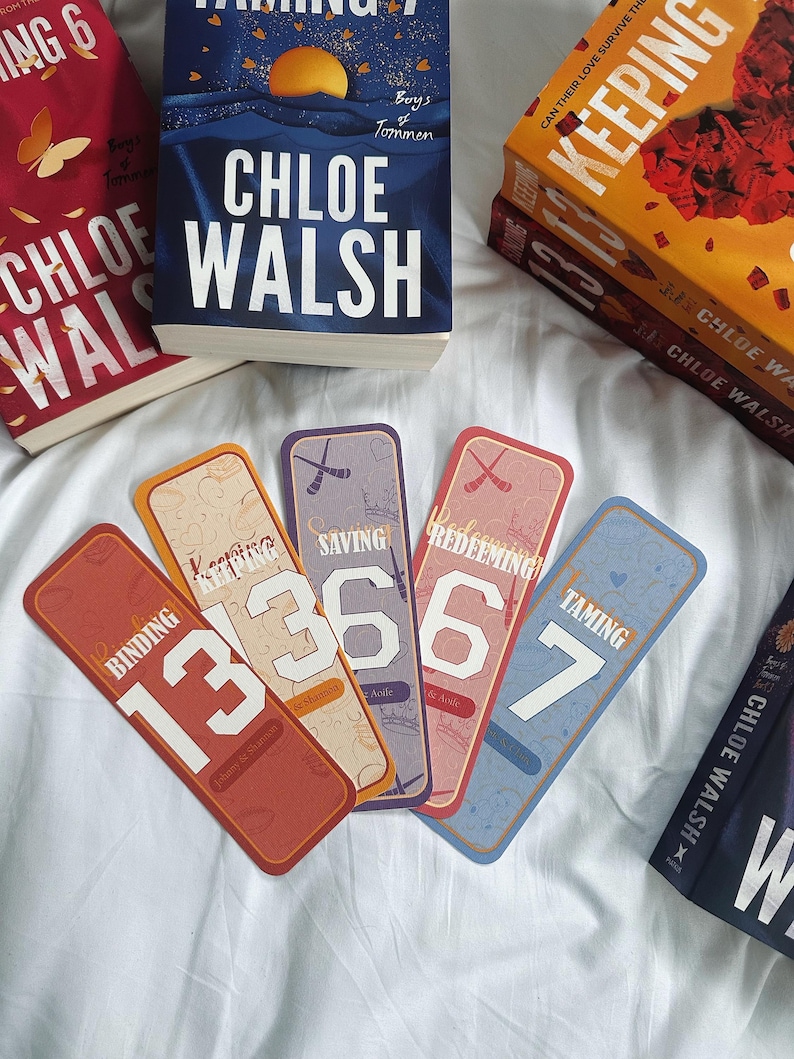 BOYS OF TOMMEN Inspired Bookmarks | Binding 13 | Keeping 13 | Saving 6 ...