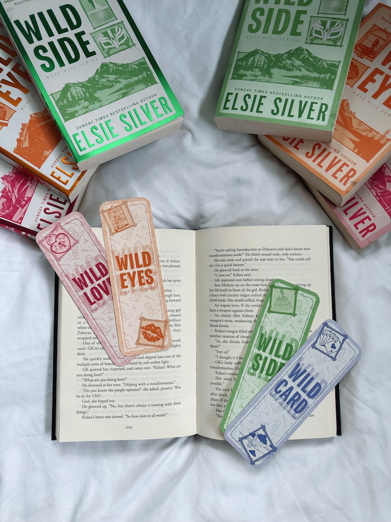 ROSE HILL Inspired Bookmarks | Wild Love | Wild Eyes | Wild Side | Wild ...