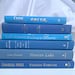 Blue Decorative Book Stack: Neutral Color Hardcover Books - Etsy