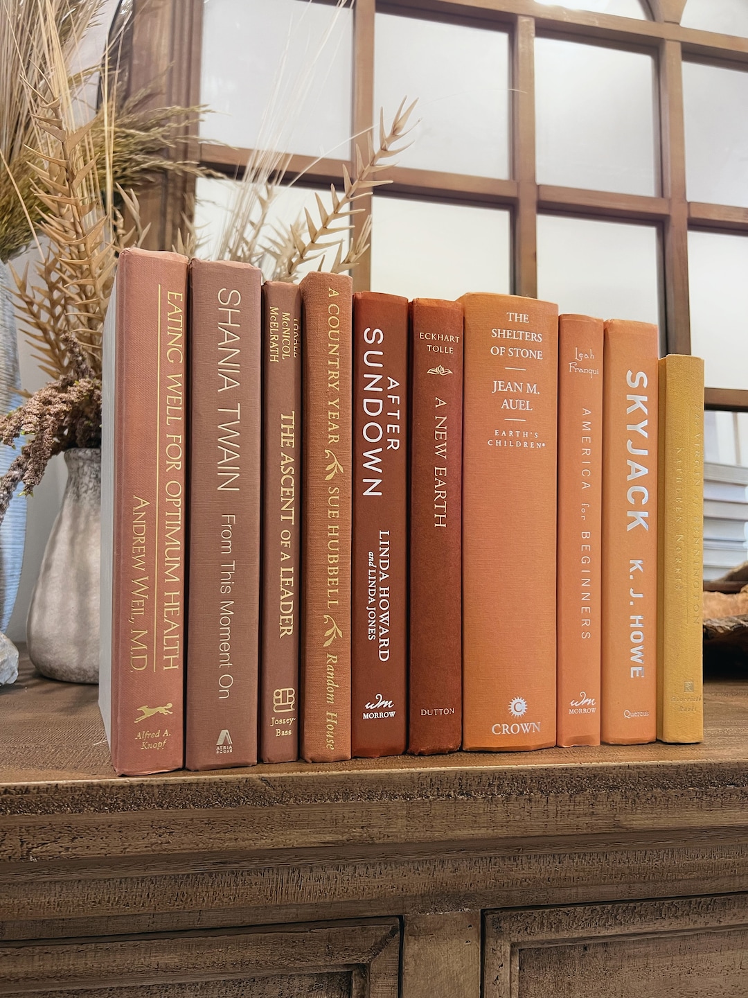 Decorative Book Bundle: Fall Autumn Decor, Neutral Tones - Etsy