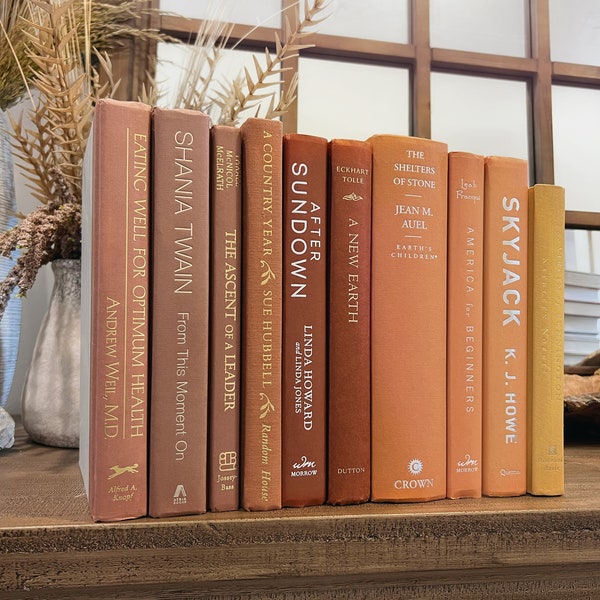 Decorative Books - Etsy