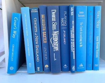 Pale Light Blue Book - Etsy