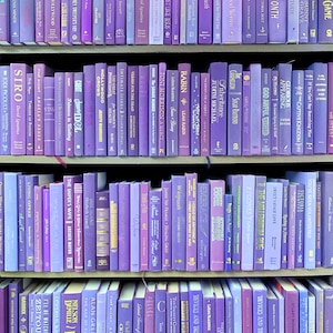 Custom Decorative Books by Color: Colorful Bookshelf Decor - Etsy