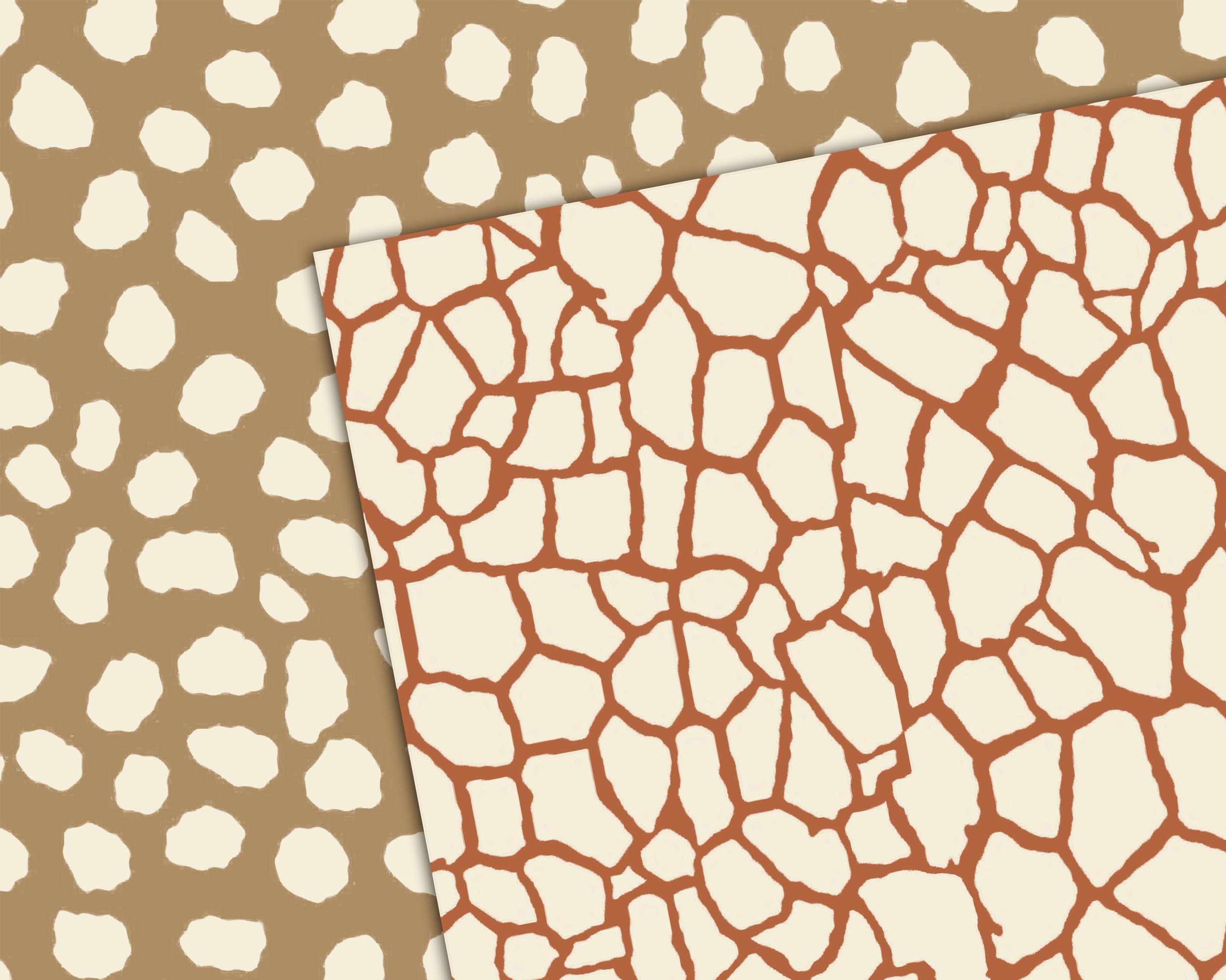 Animal Prints Digital Paper Pack - Etsy