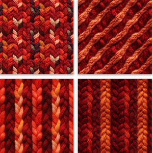 Autumn Knitting Textures, Printable Backgrounds, Sweater Seamless ...