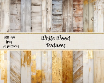 Printable Wood Grain Textures Digital Papers Rustic Wood - Etsy