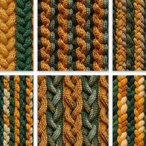 Autumn Knitting Textures, Printable Backgrounds, Sweater Seamless ...