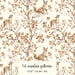 Autumn Toile Seamless Patterns: Vintage Fall Harvest Designs (digital ...