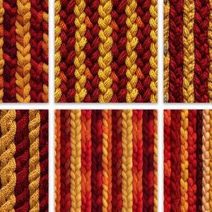 Autumn Knitting Textures, Printable Backgrounds, Sweater Seamless ...