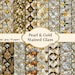 Pearl and Gold Stained Glass Seamless Textures, Commercial Use - Etsy